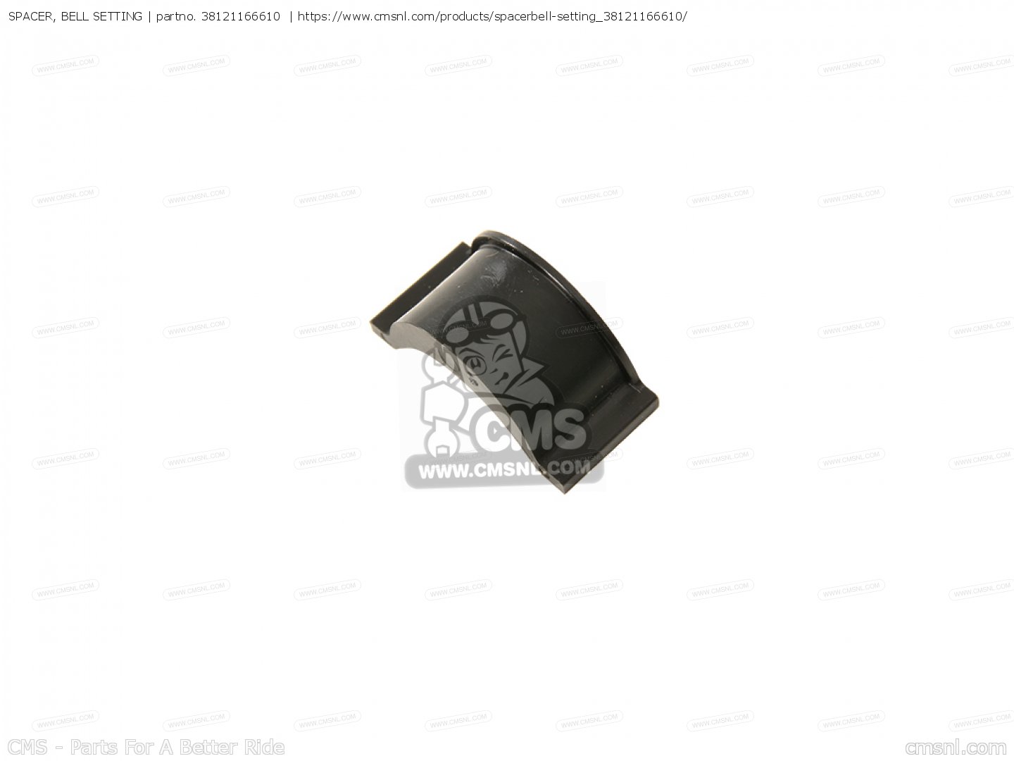 38121166610: Spacer, Bell Setting Honda - buy the 38121-166-610 at CMSNL