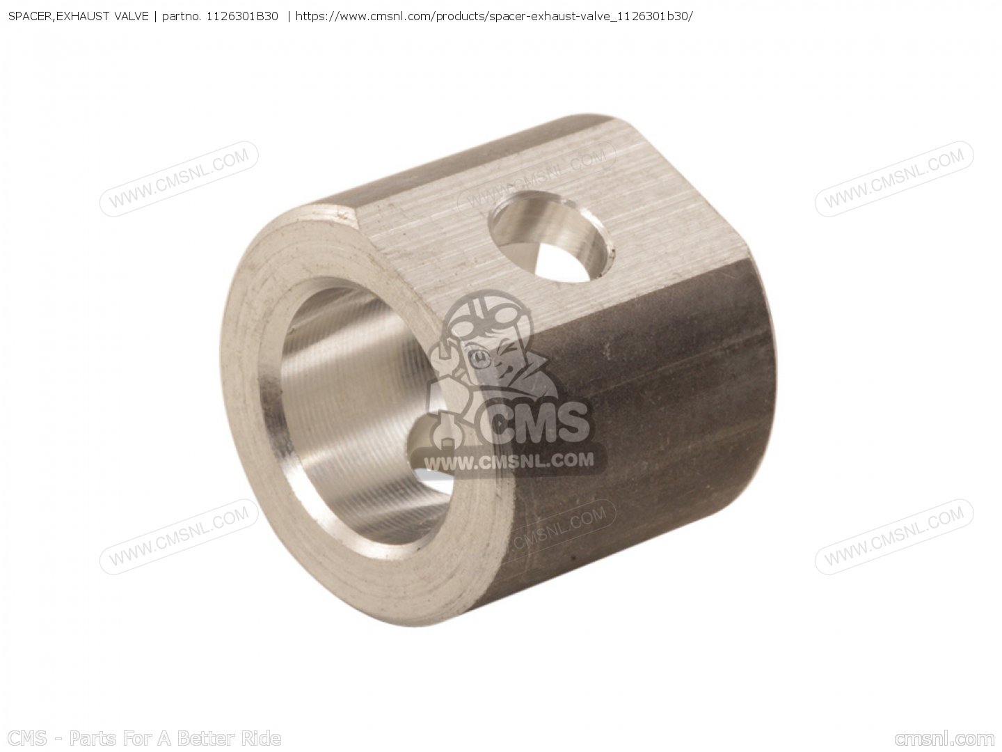 1126301B30: SPACER,EXHAUST VALVE Suzuki - buy the 11263-01B30 at CMSNL