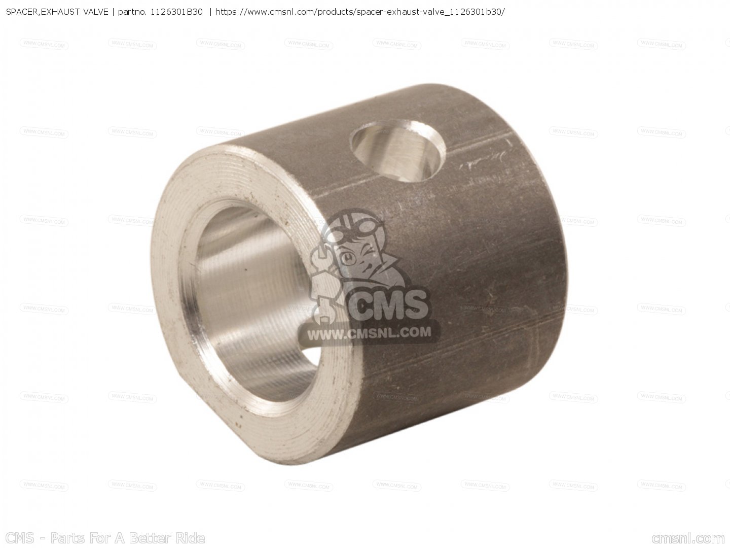 1126301B30: SPACER,EXHAUST VALVE Suzuki - buy the 11263-01B30 at CMSNL