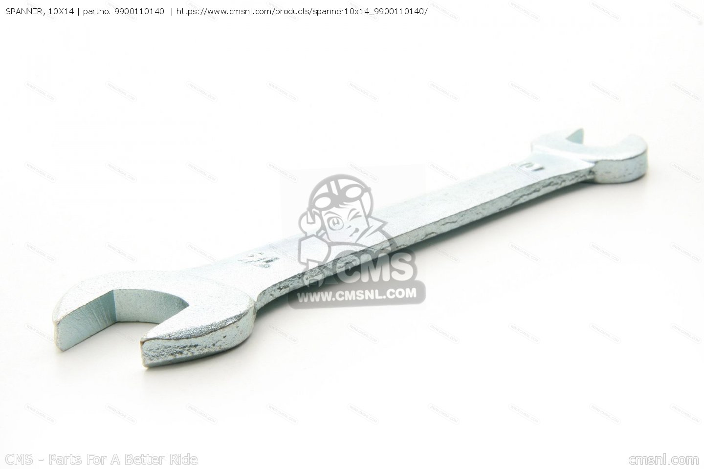 9900110140 : SPANNER, 10X14 Honda - acheter le 99001-10140 à CMSNL