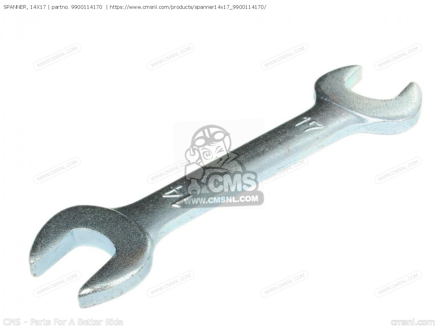SPANNER, 14X17 for Honda - order at CMSNL