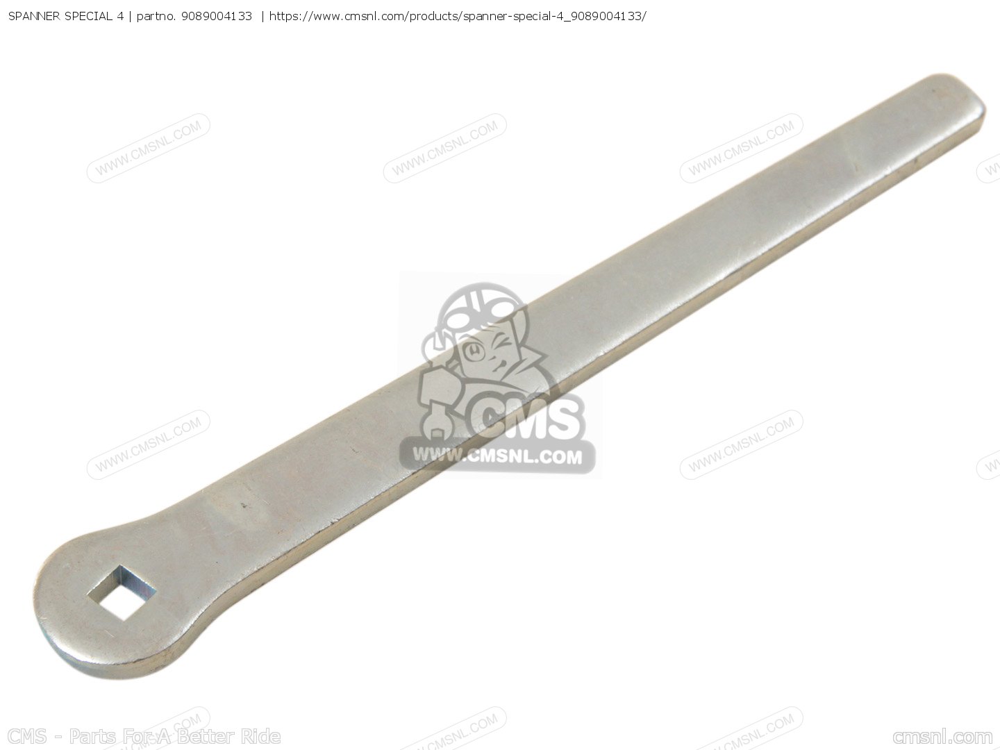 9089004133: SPANNER SPECIAL 4 Yamaha - buy the 90890-04133-00 at CMSNL