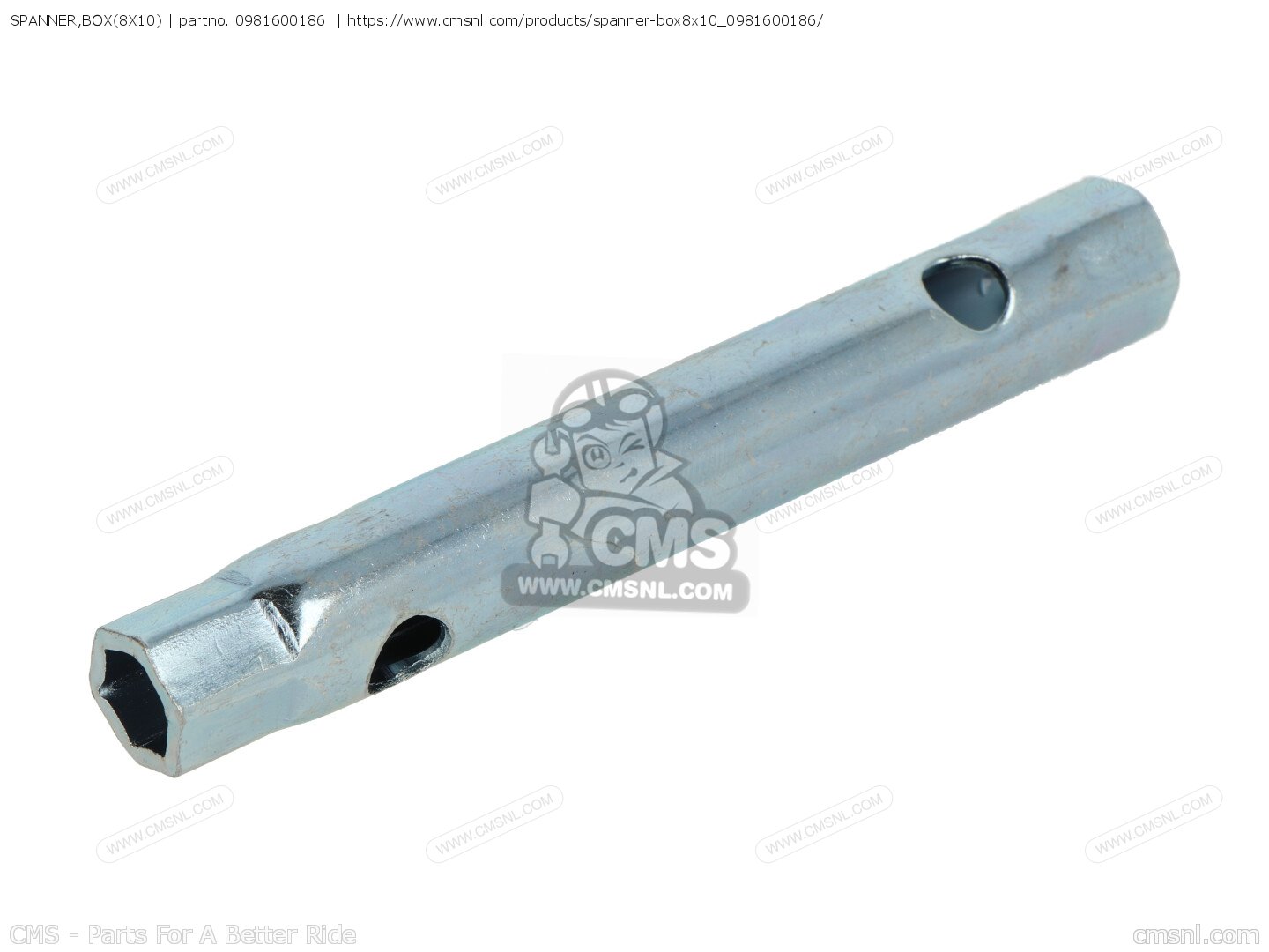 SPANNER,BOX(8X10) for DR-Z400SM 2006 (K6) USA (E03) DRZ400SM DR Z400SM ...