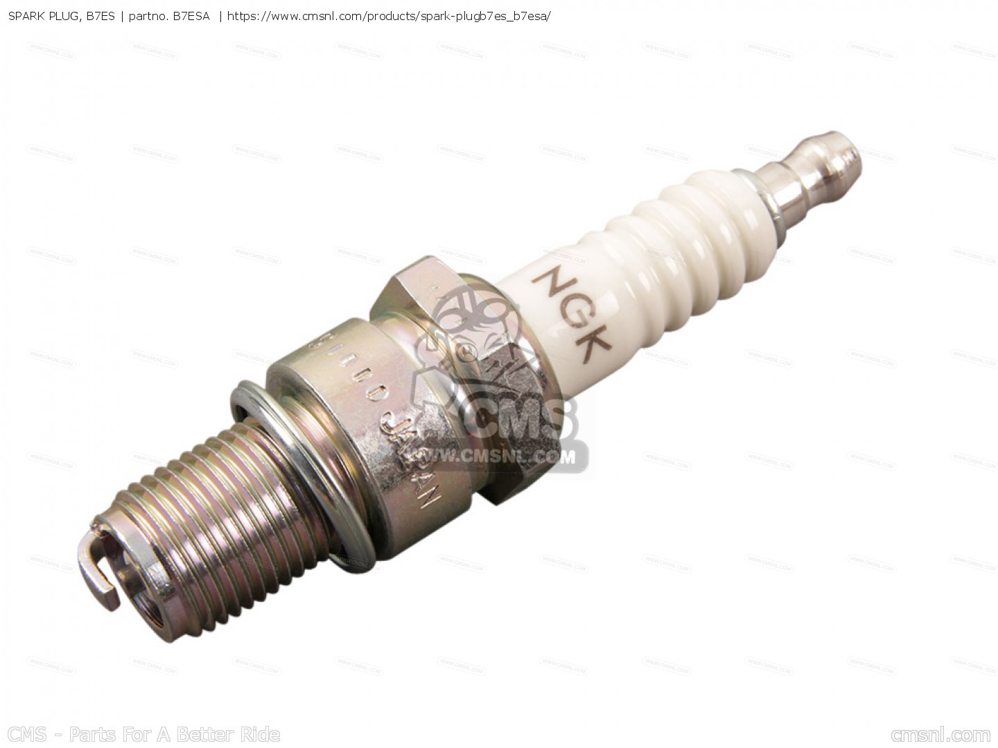 SPARK PLUG, B7ES for Kawasaki - order at CMSNL