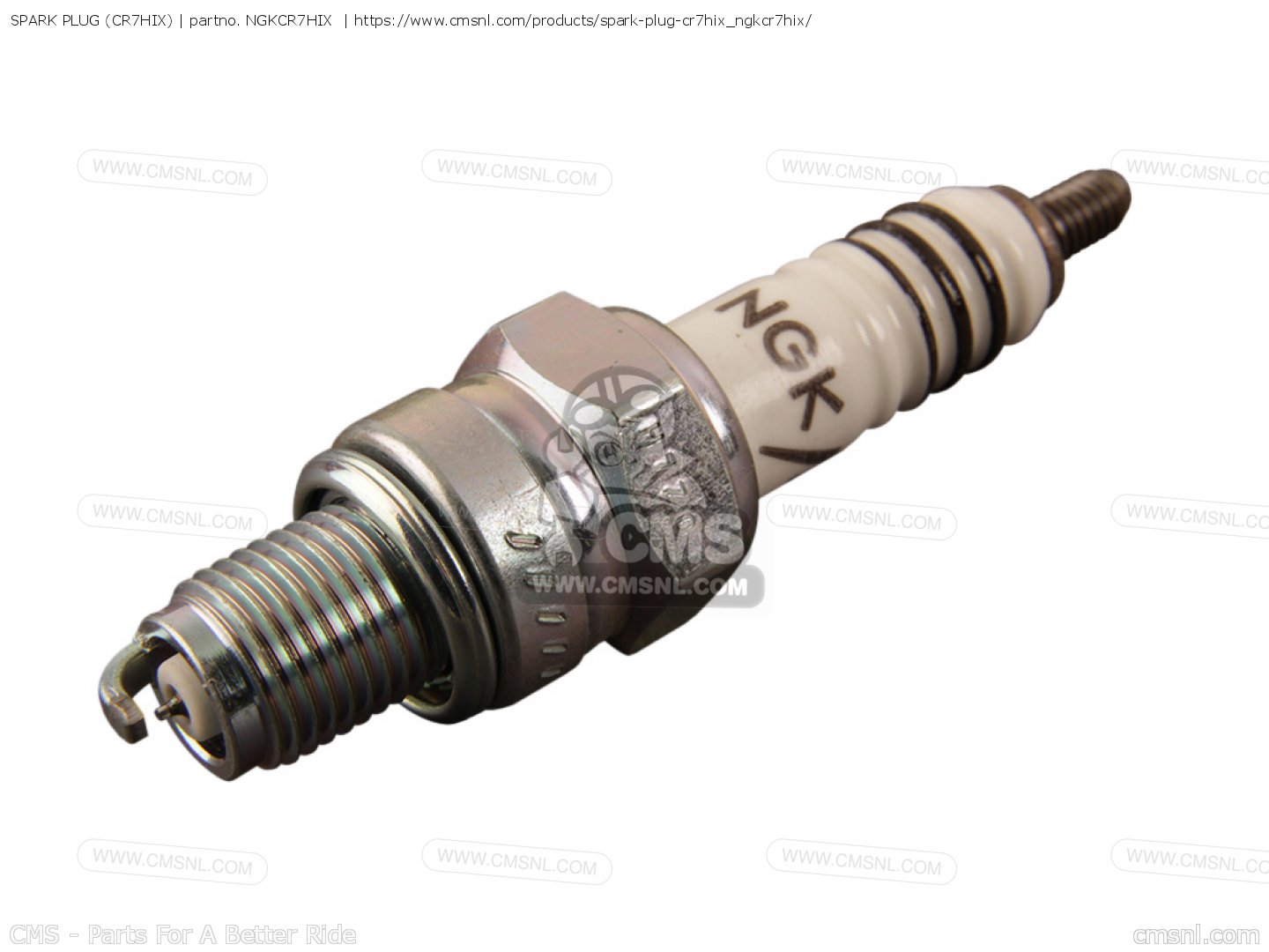 NGKCR7HIX: SPARK PLUG (CR7HIX) Honda - buy the NGK-CR7HIX at CMSNL