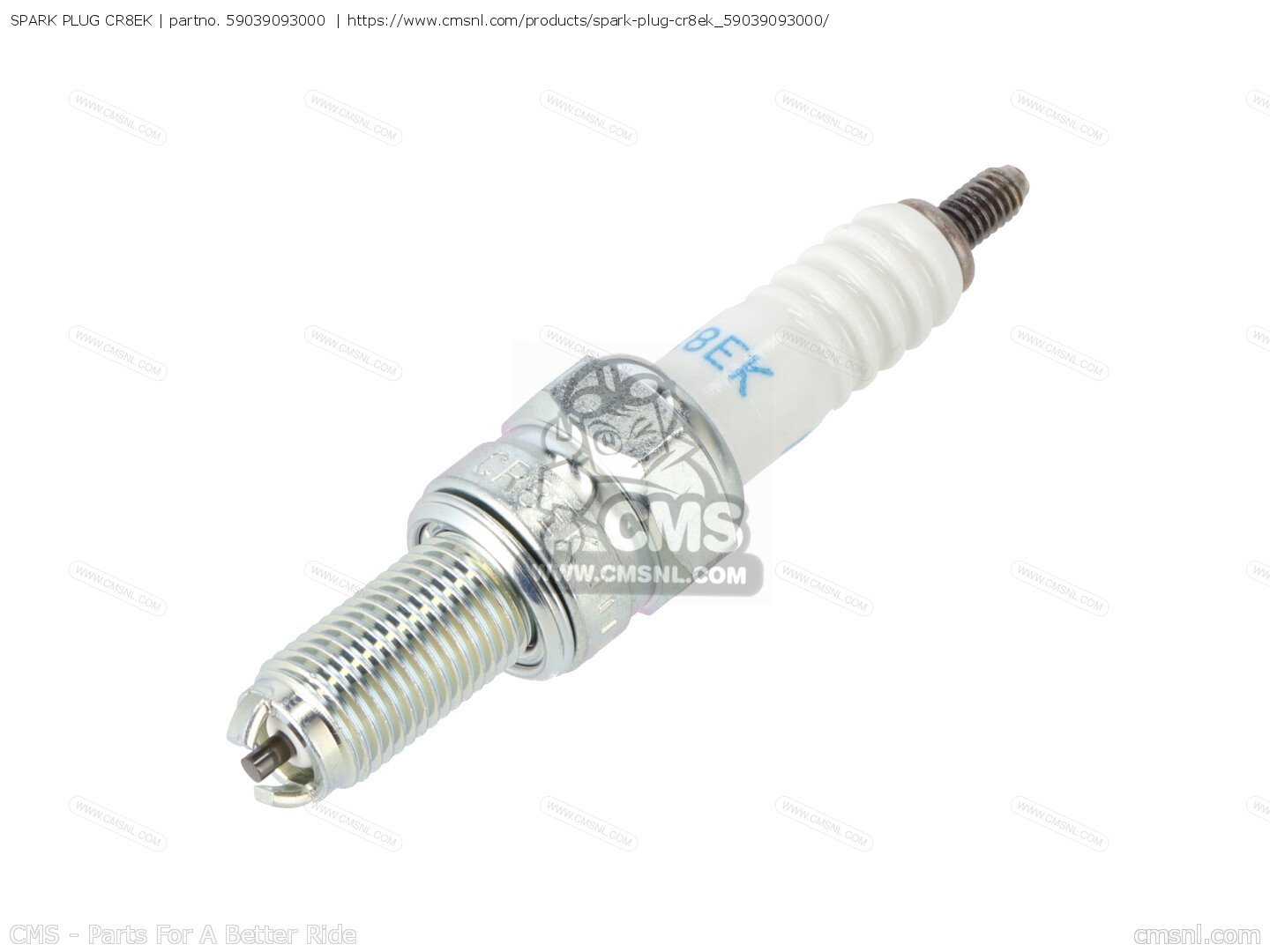 59039093000: SPARK PLUG CR8EK KTM - buy the 59039093000 at CMSNL