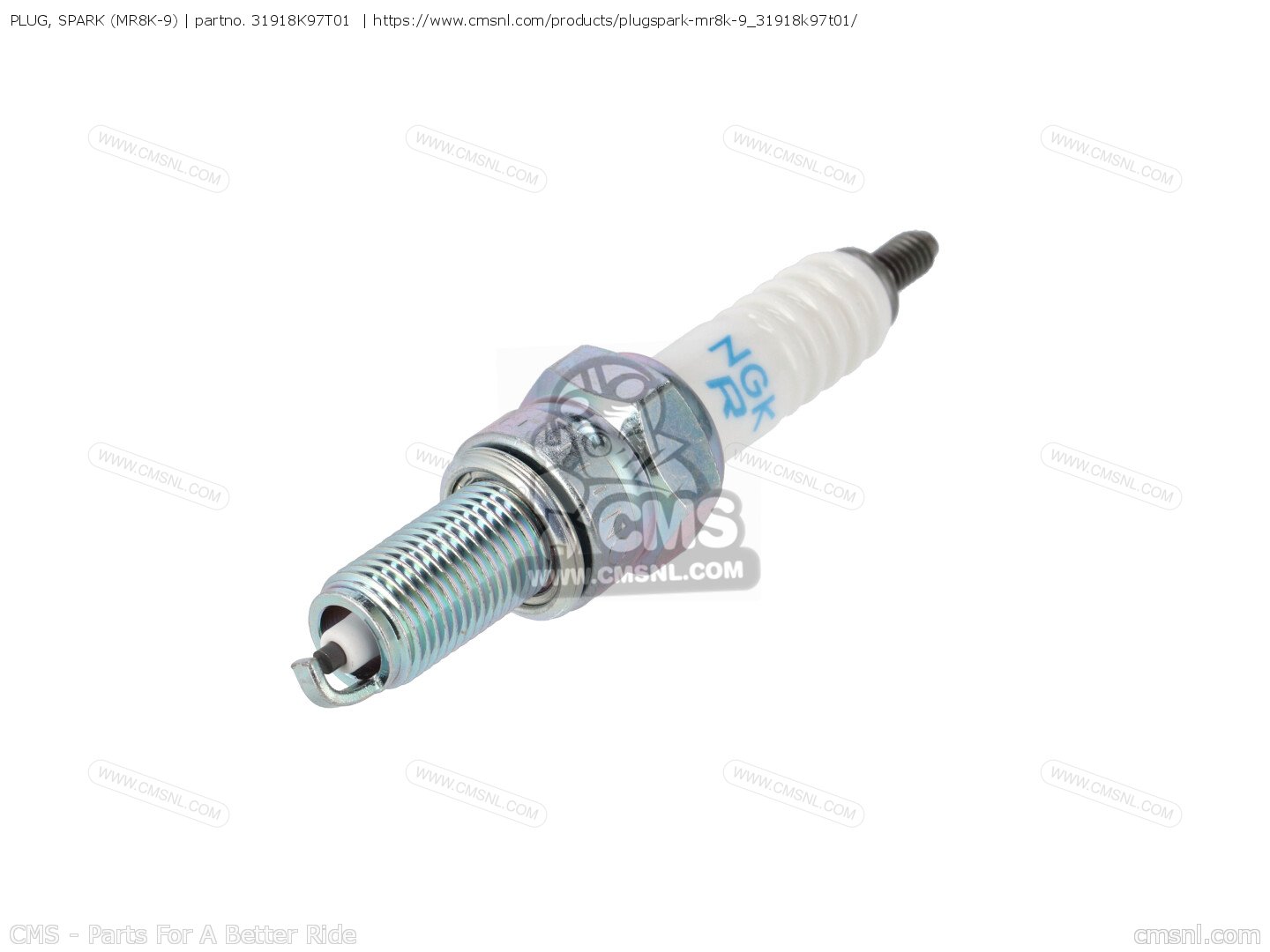 31918K97T01: Spark Plug Mr8k-9 Honda - buy the 31918-K97-T01 at CMSNL