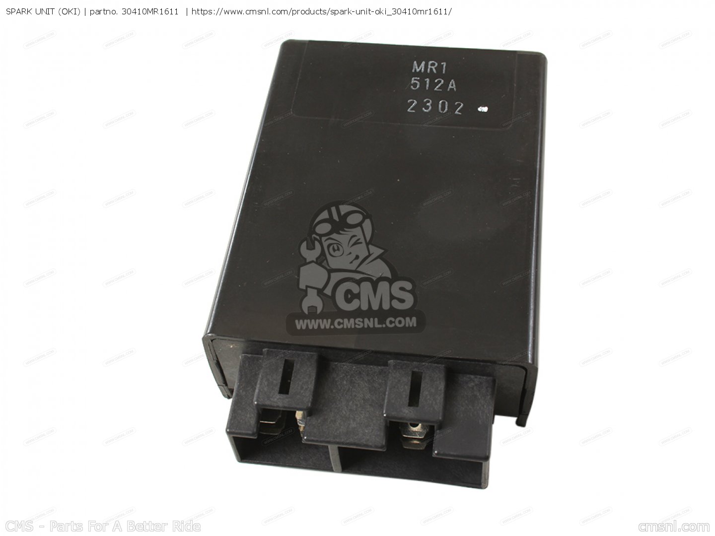30410MR1611: SPARK UNIT (OKI) Honda - buy the 30410-MR1-611 at CMSNL