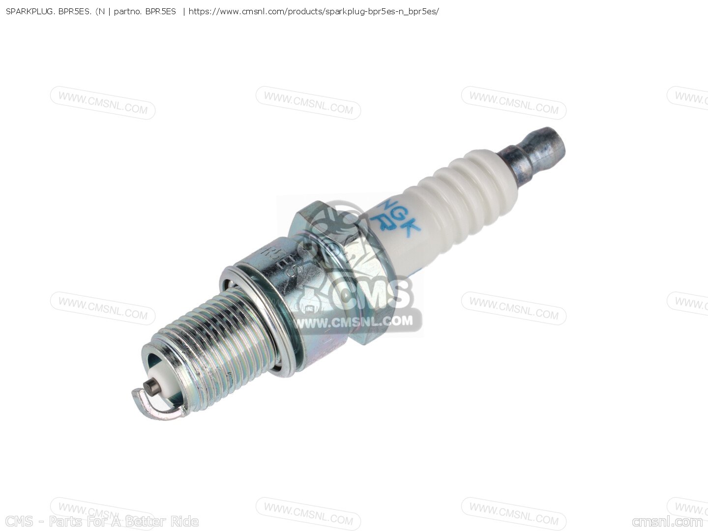 BPR5ES: Sparkplug, Bpr5es, (ngk) Yamaha - buy the BPR5ES at CMSNL