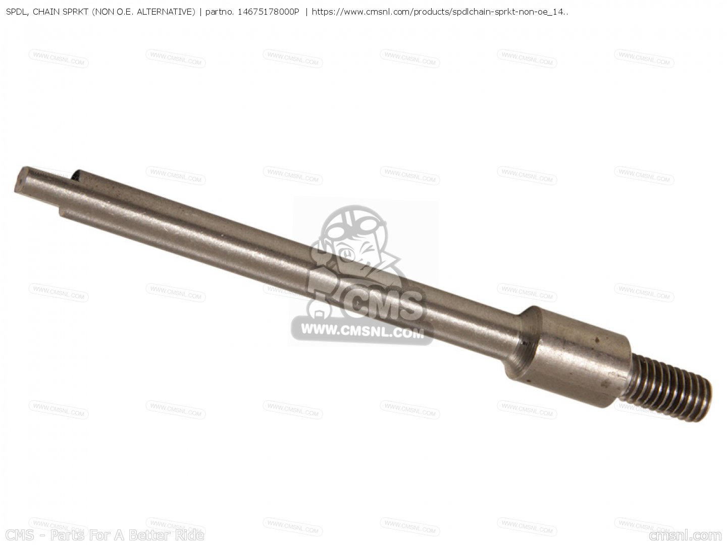 SPDL, CHAIN SPRKT for Honda - order at CMSNL