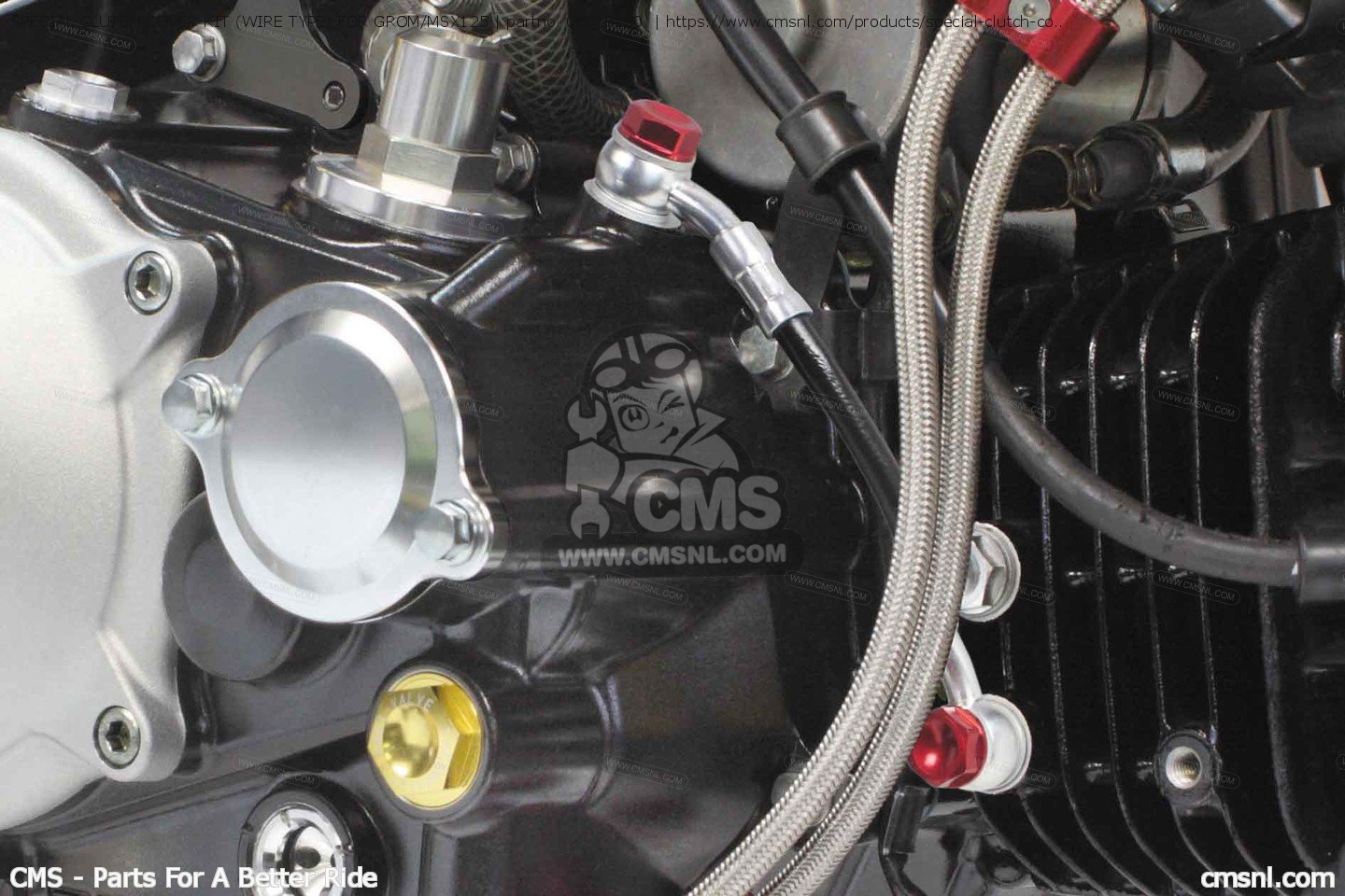 02010150: Special Clutch Cover Kit (wire Type) For Grom/msx125 Takegawa ...