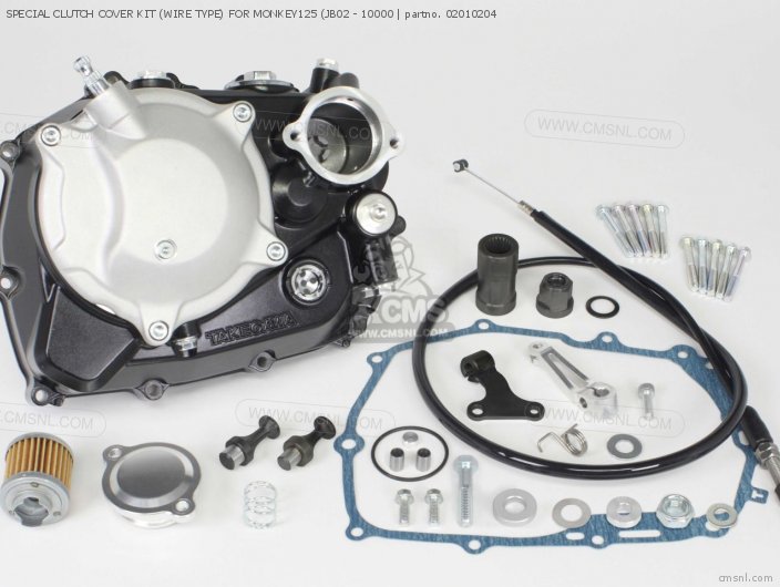 02010204: Special Clutch Cover Kit (wire Type) For Monkey125 (jb02 ...