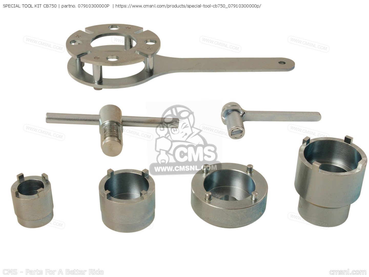 SPECIAL TOOL KIT CB750 for Honda - order at CMSNL