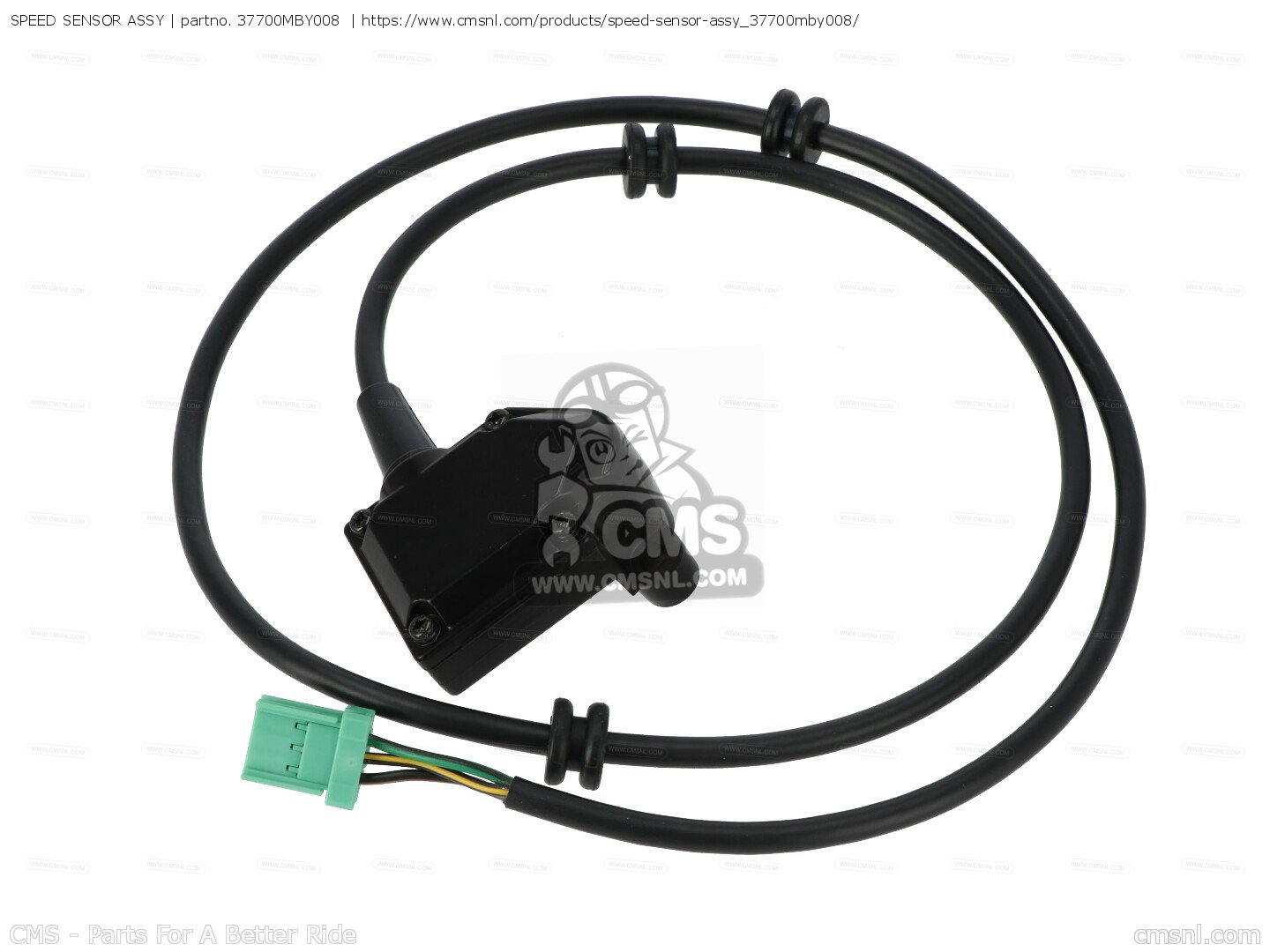 37700MBY008: SPEED SENSOR ASSY Honda - buy the 37700-MBY-008 at CMSNL