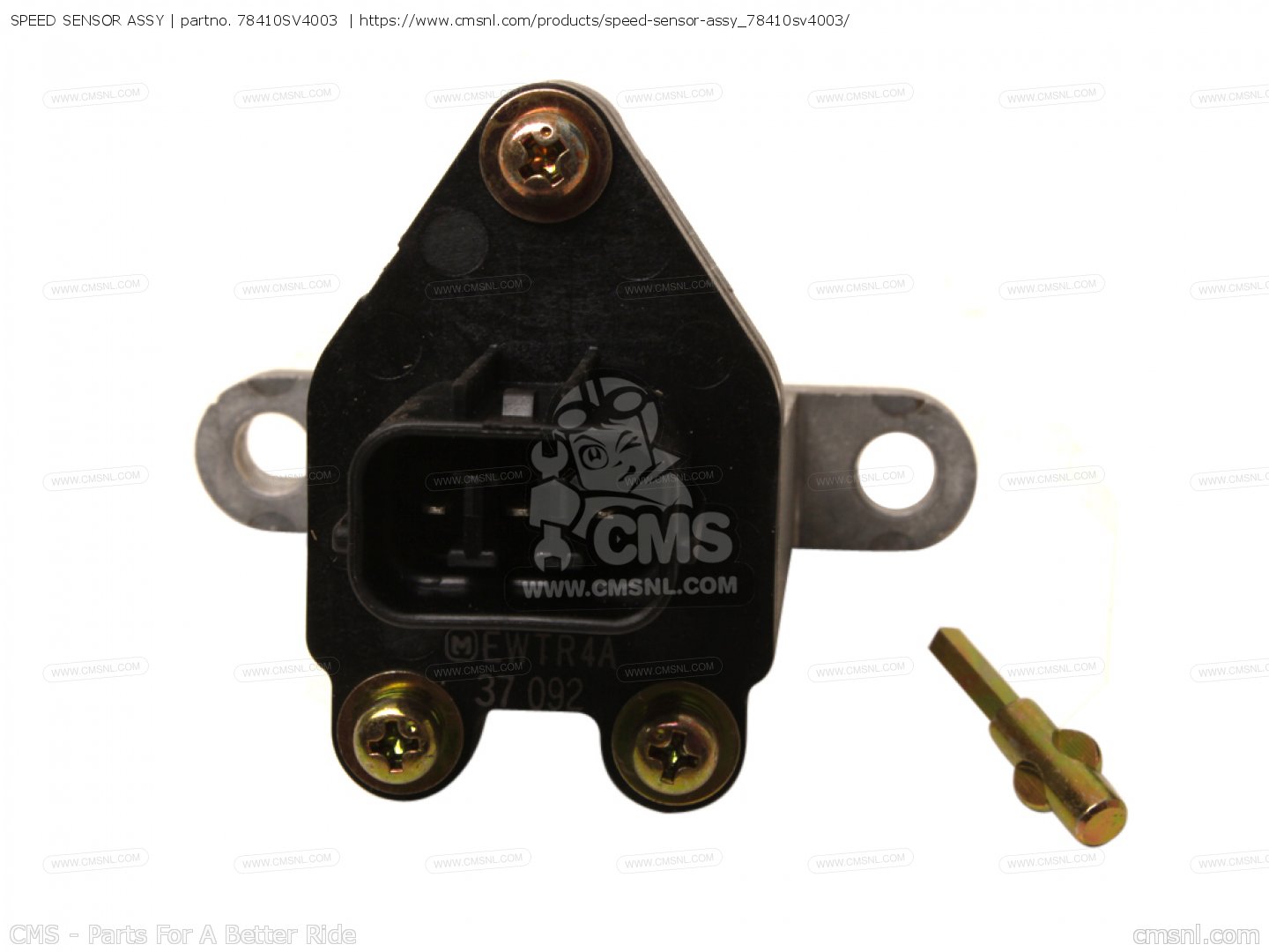 SPEED SENSOR ASSY for PRELUDE 1998 (W) 2DR TYPESH (KA) - order at CMSNL