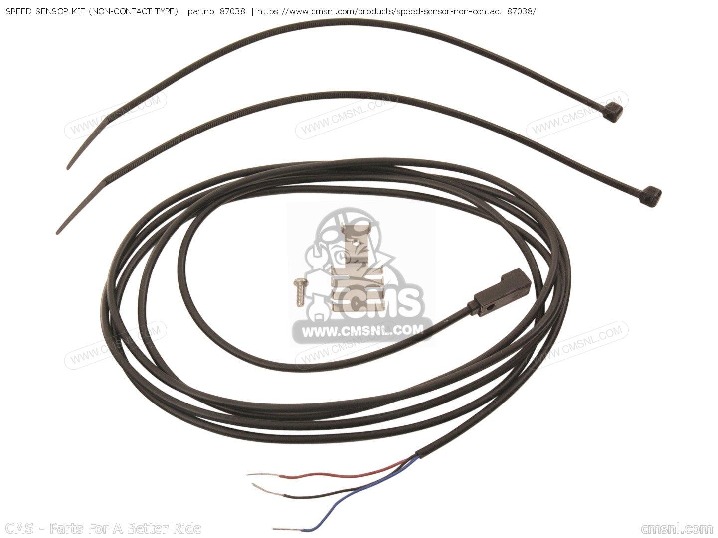 87038: Speed Sensor & Bracket Kit, Proximity Type Daytona - buy the ...