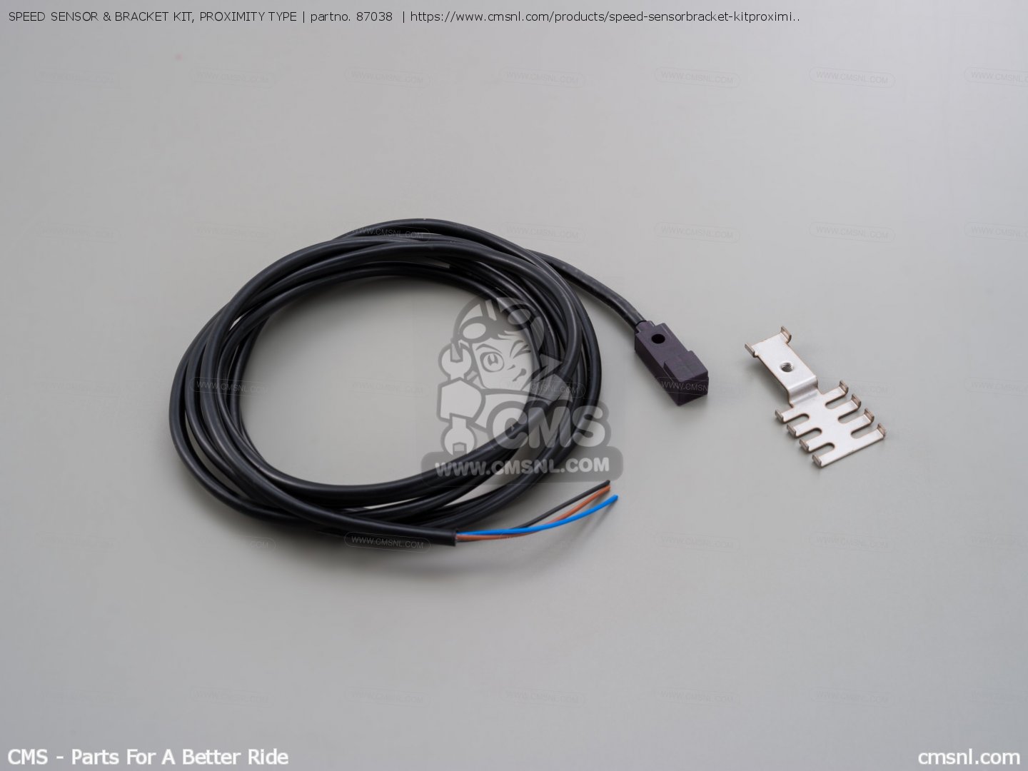 87038: Speed Sensor & Bracket Kit, Proximity Type Daytona - buy the ...