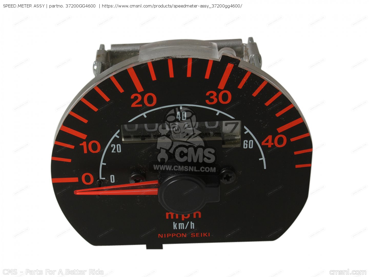 37200GG4600: SPEED.METER ASSY Honda - buy the 37200-GG4-600 at CMSNL