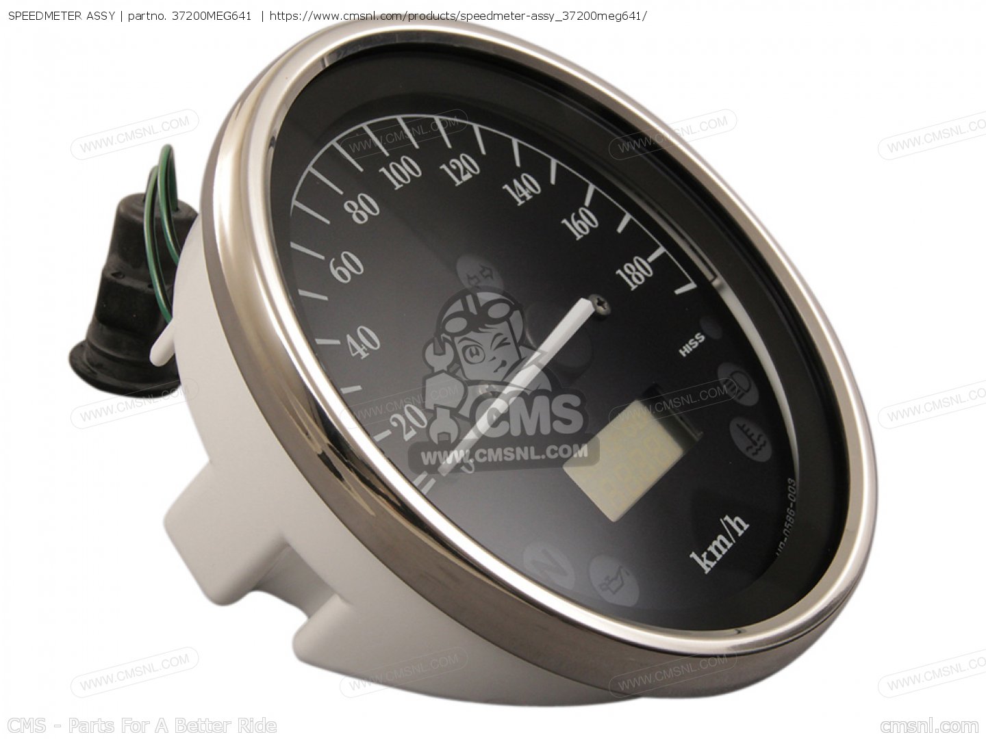 37200MEG641: Speedmeter Assy Honda - buy the 37200-MEG-641 at CMSNL