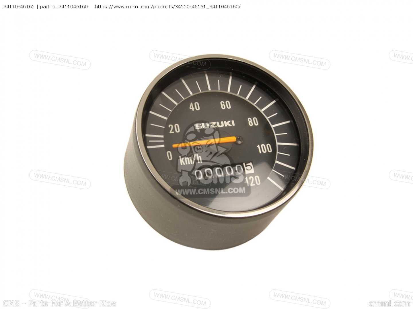 3411046160: SPEEDOMETER ASSEMBLY Suzuki - buy the 34110-46160 at CMSNL