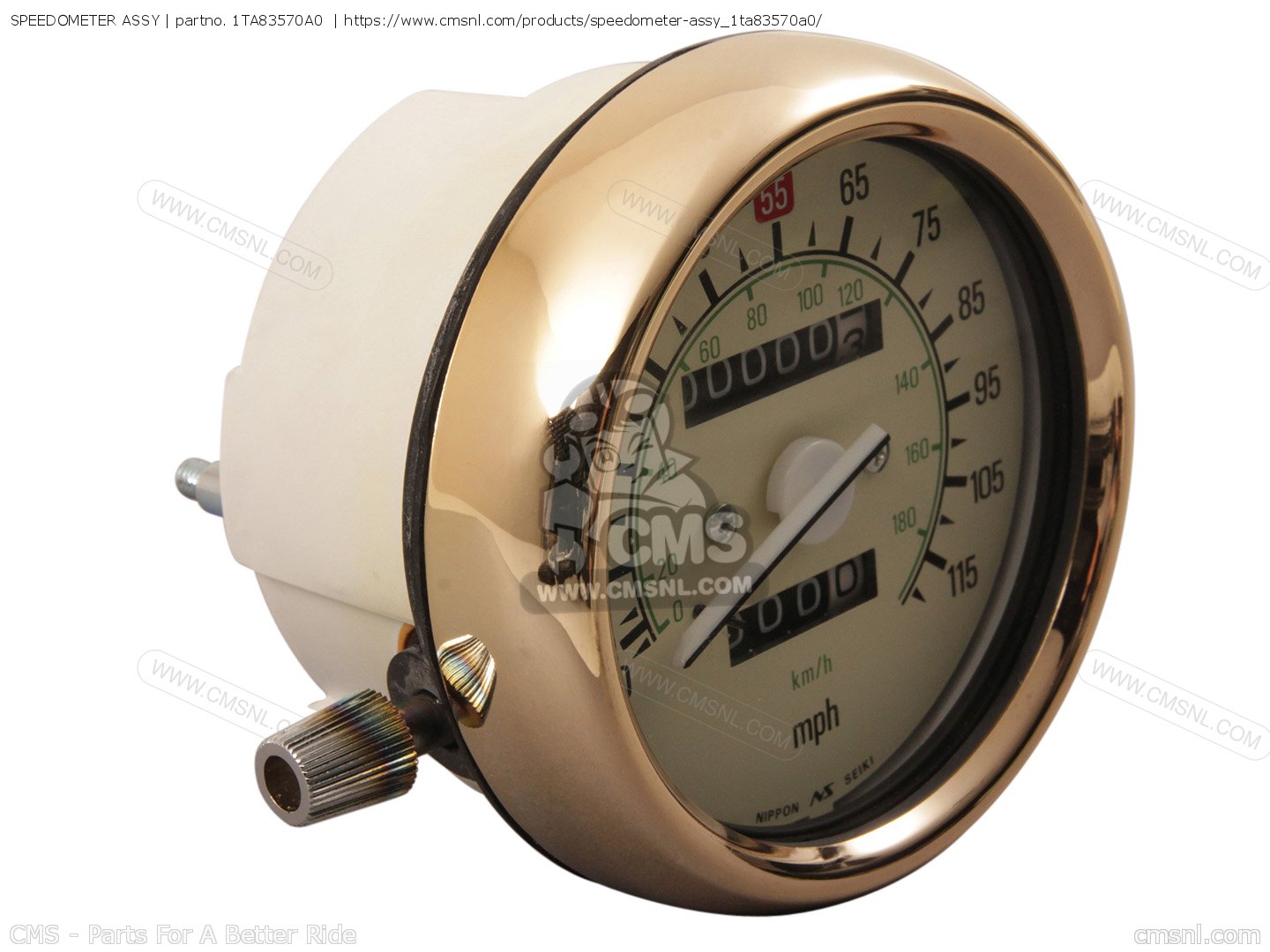 SPEEDOMETER ASSY for Yamaha - order at CMSNL