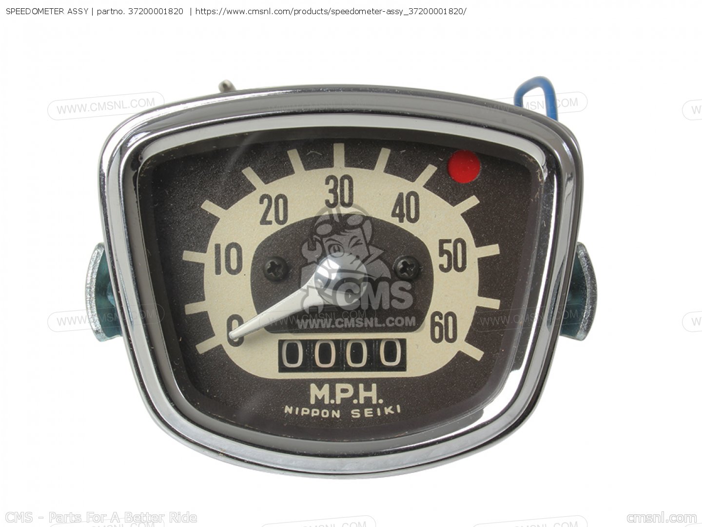 SPEEDOMETER ASSY for Honda - order at CMSNL