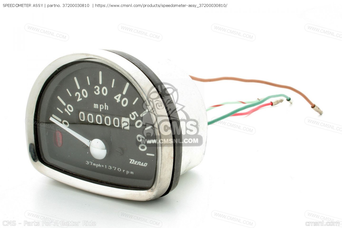 SPEEDOMETER ASSY for Honda - order at CMSNL