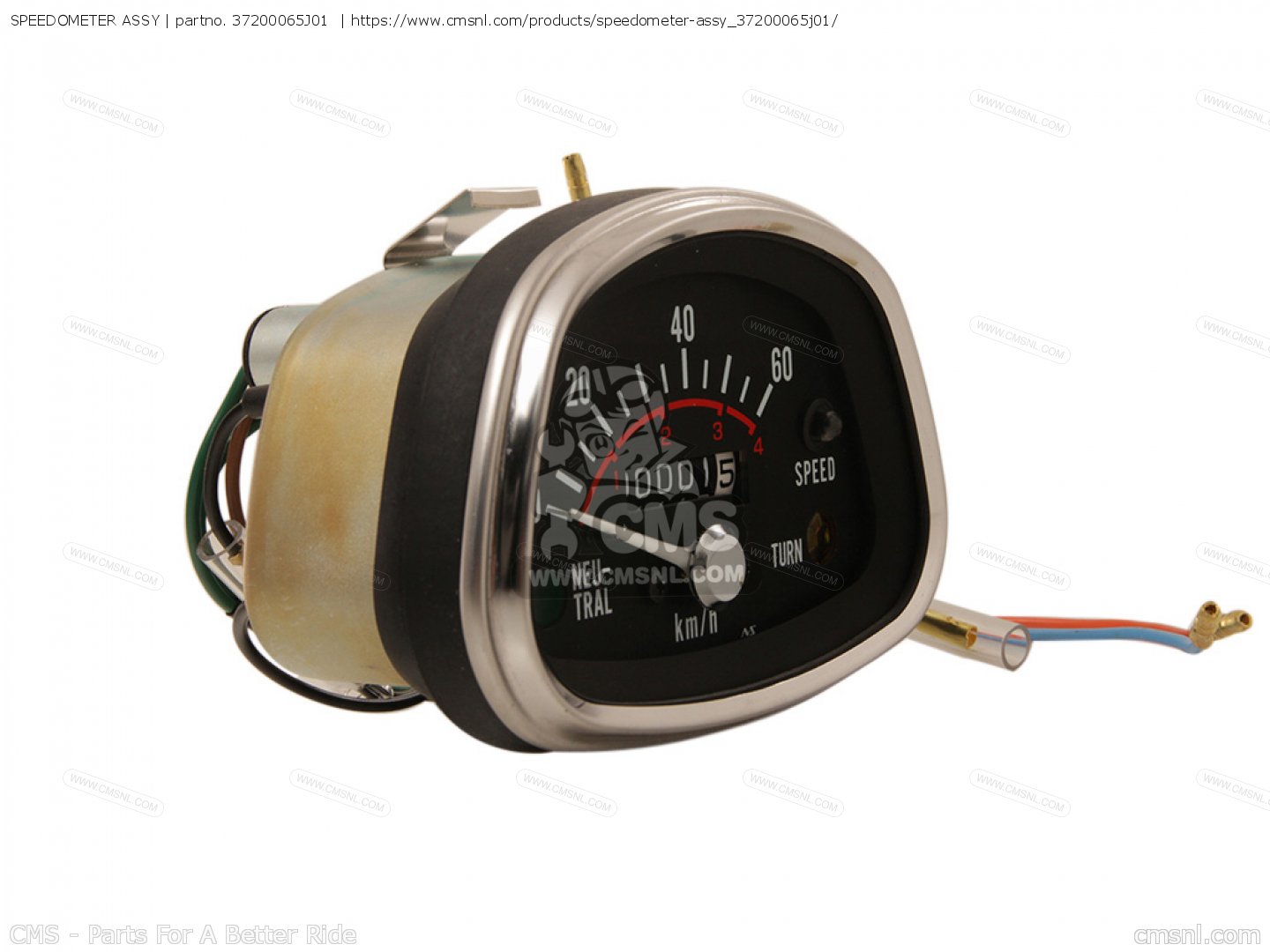 SPEEDOMETER ASSY for Honda - order at CMSNL