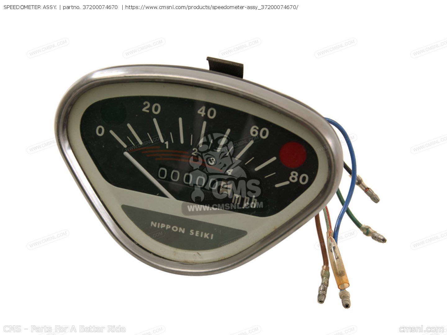 SPEEDOMETER ASSY. for Honda - order at CMSNL