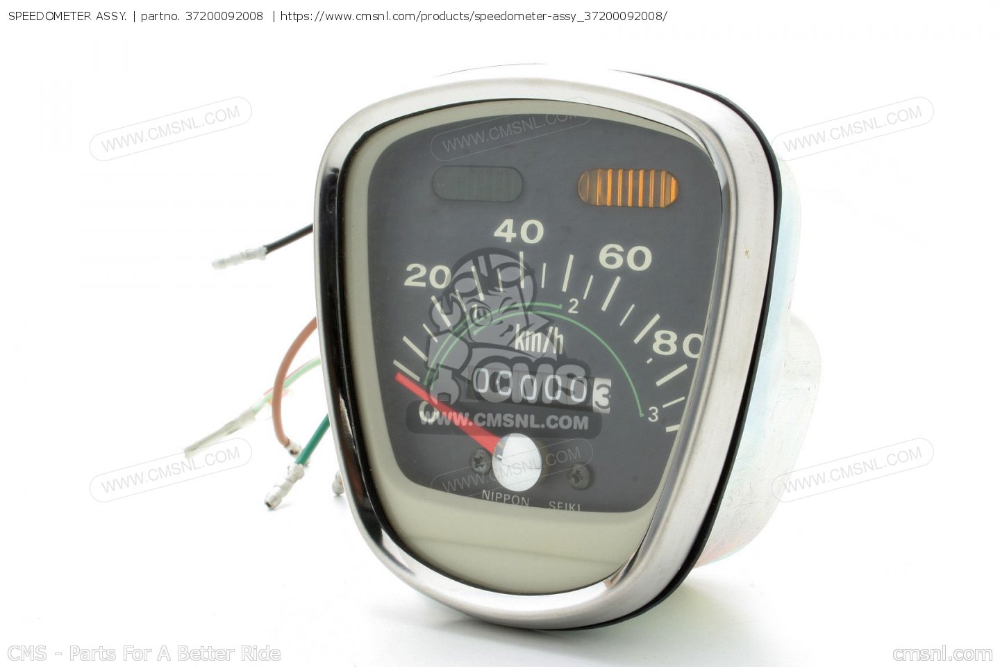 37200092008: Speedometer Assy. Honda - buy the 37200-092-008 at CMSNL