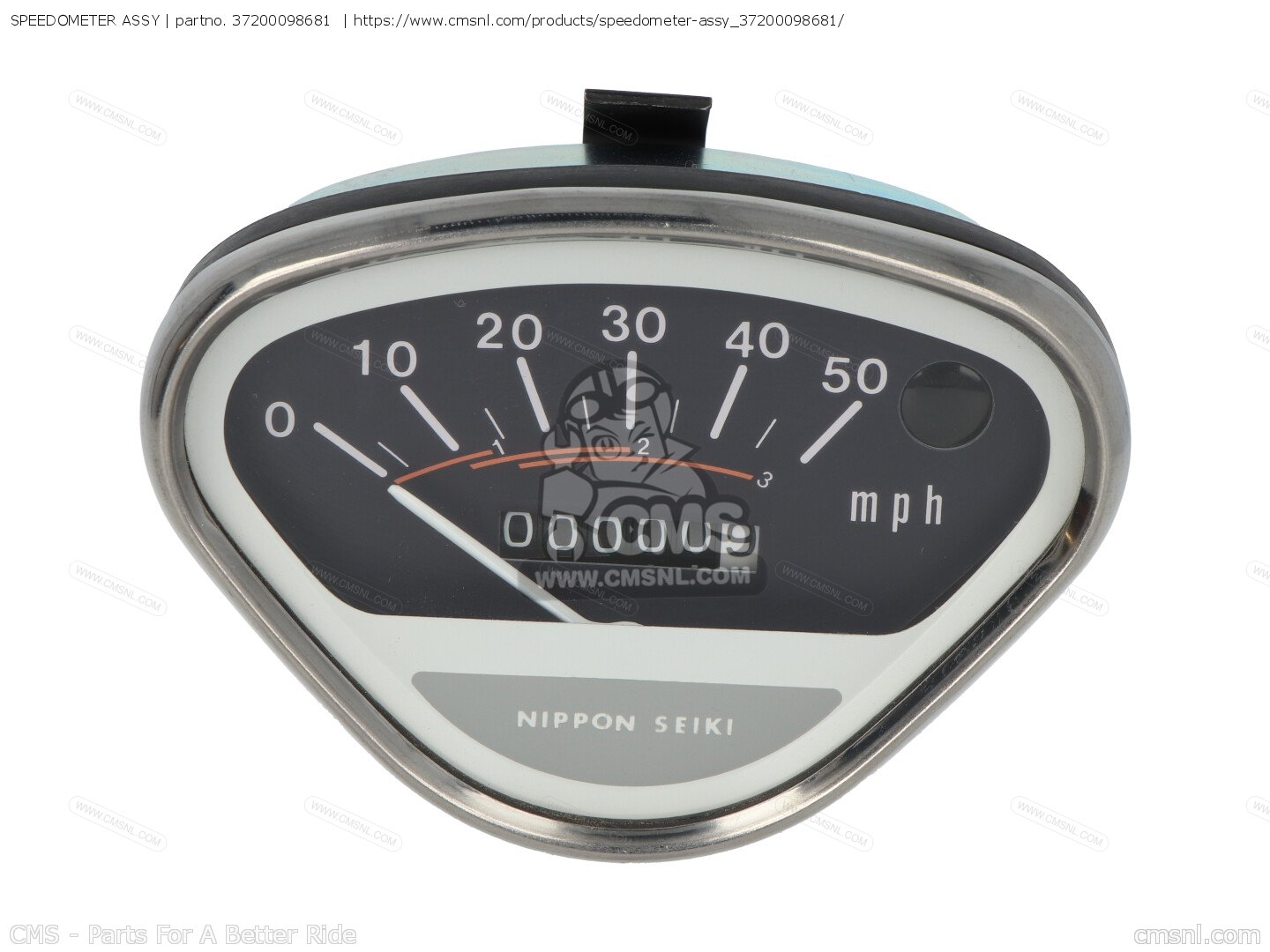37200098681: SPEEDOMETER ASSY Honda - buy the 37200-098-681 at CMSNL