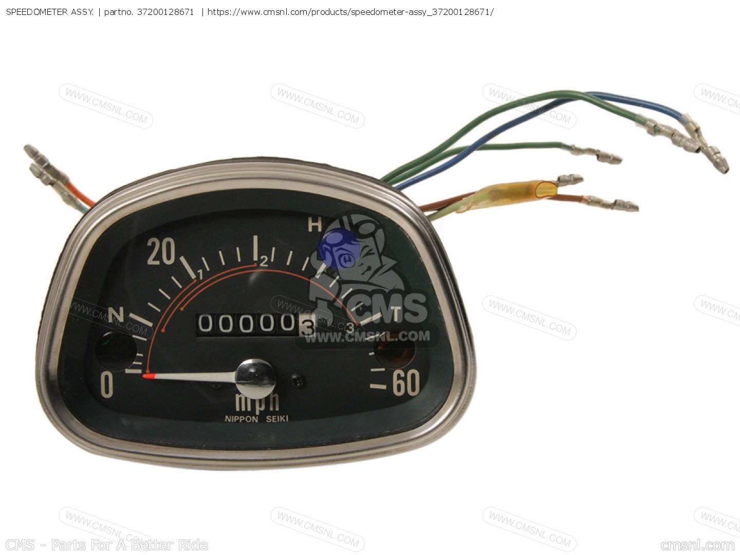 SPEEDOMETER ASSY. for Honda - order at CMSNL