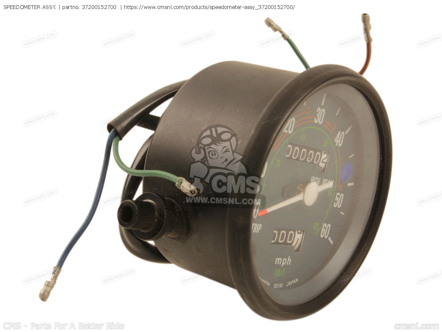 SPEEDOMETER ASSY. for XL75 1977 USA - order at CMSNL