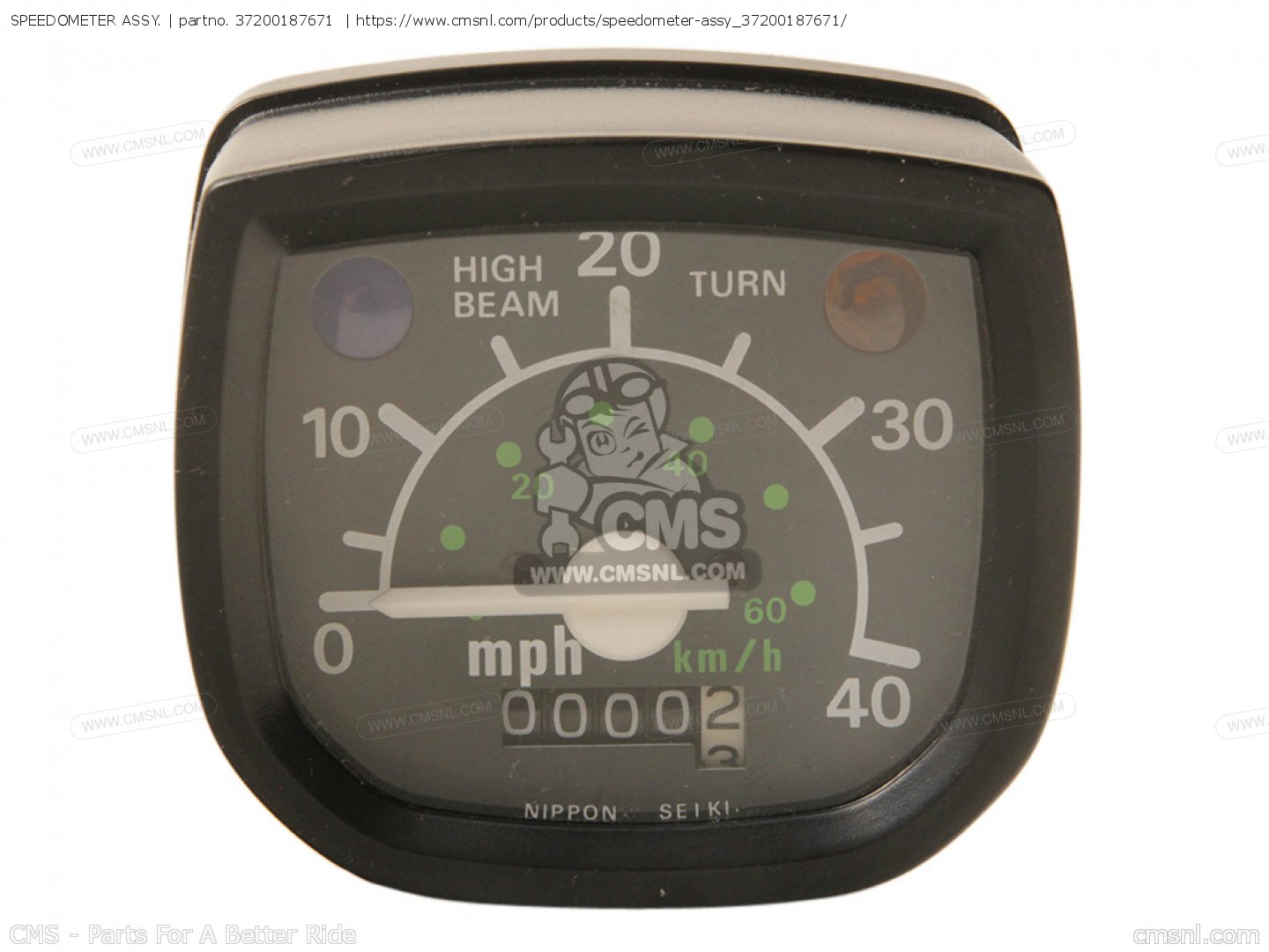 SPEEDOMETER ASSY. for Honda - order at CMSNL