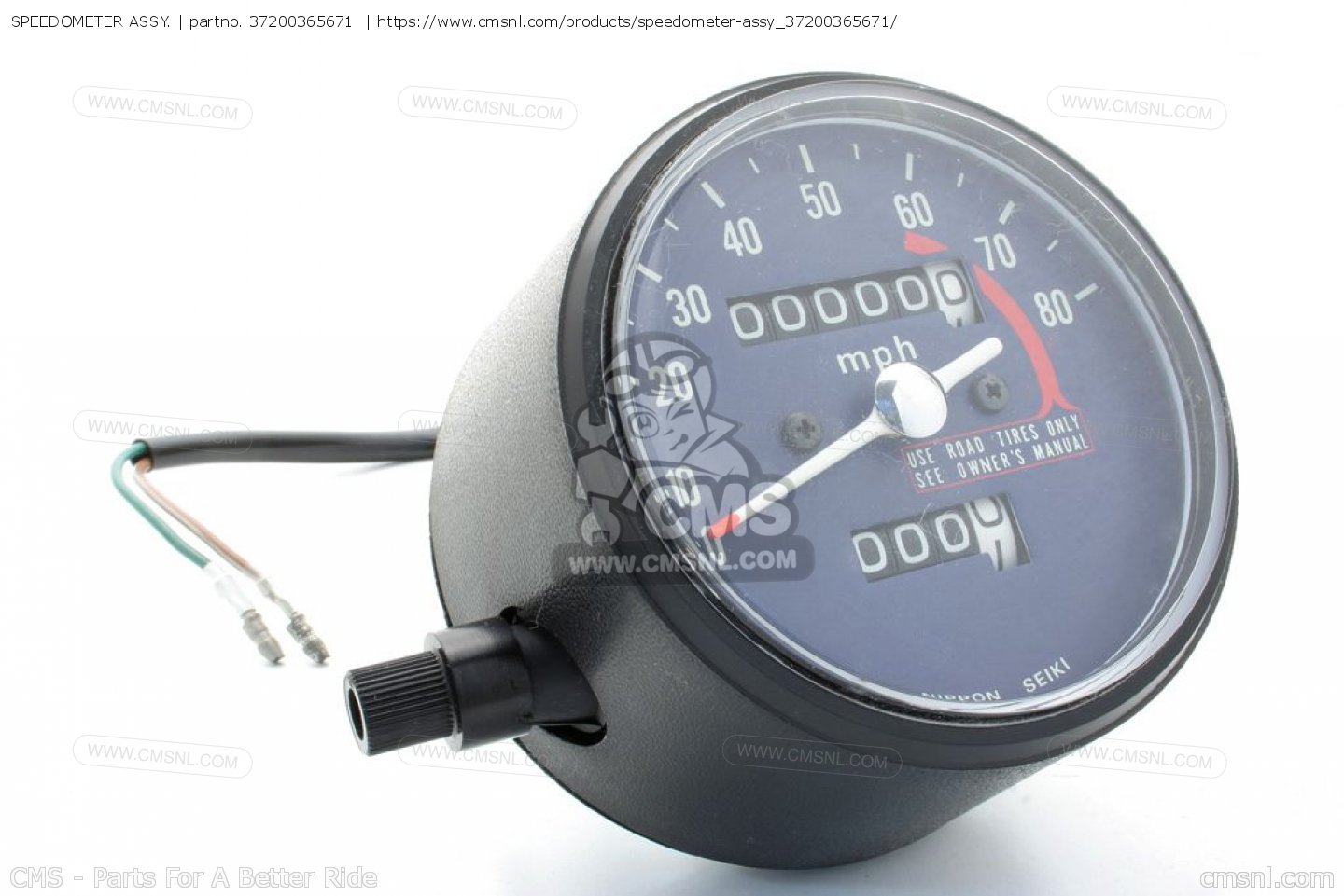37200365671: Speedometer Assy. Honda - buy the 37200-365-671 at CMSNL