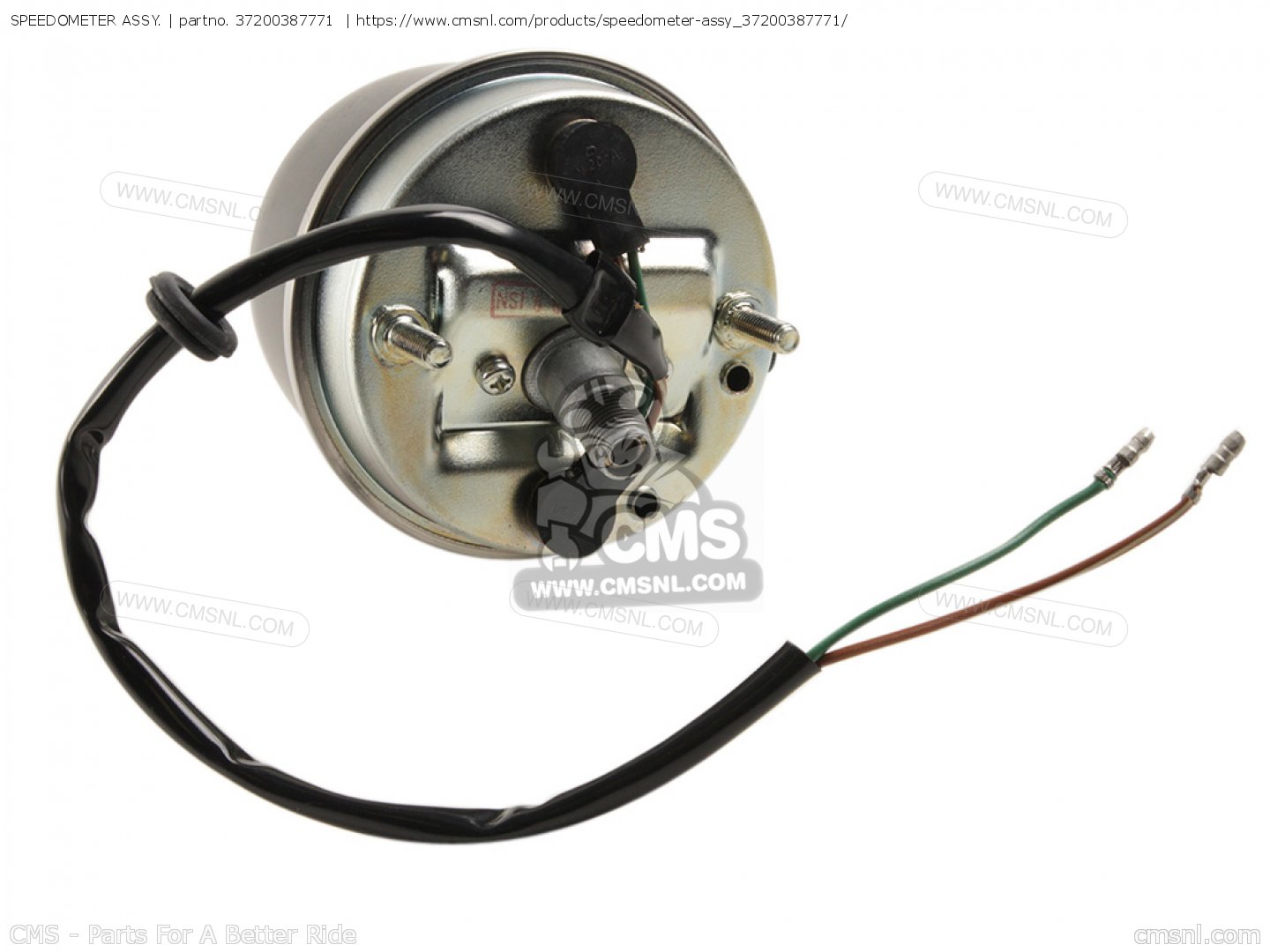 37200387771: SPEEDOMETER ASSY. Honda - buy the 37200-387-771 at CMSNL