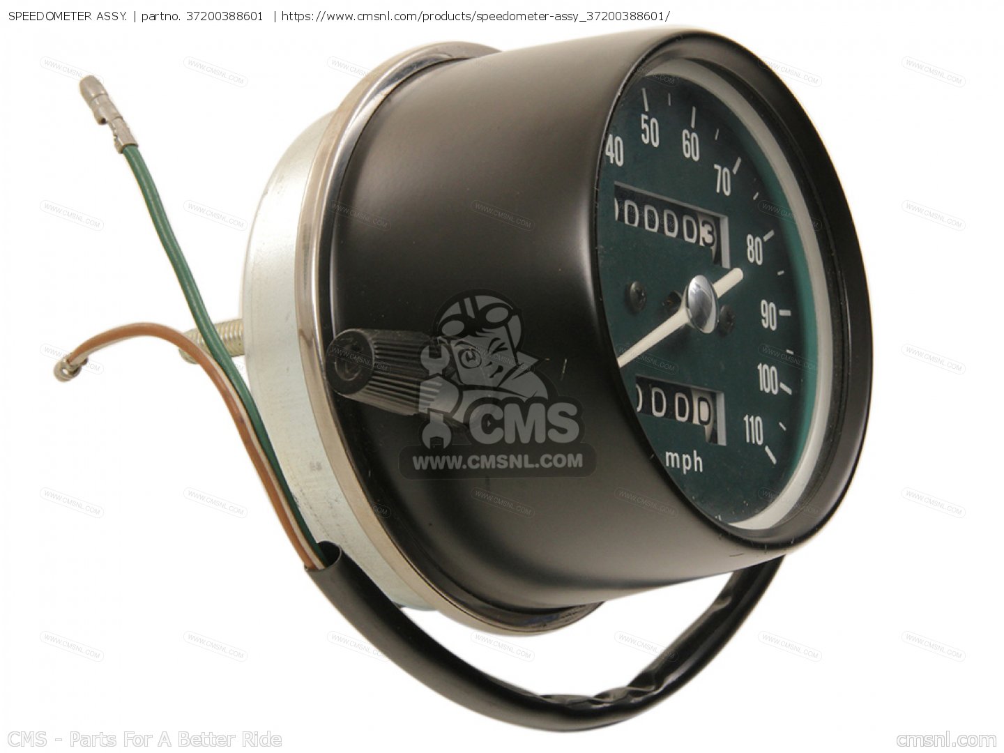 37200388601: Speedometer Assy. Honda - buy the 37200-388-601 at CMSNL