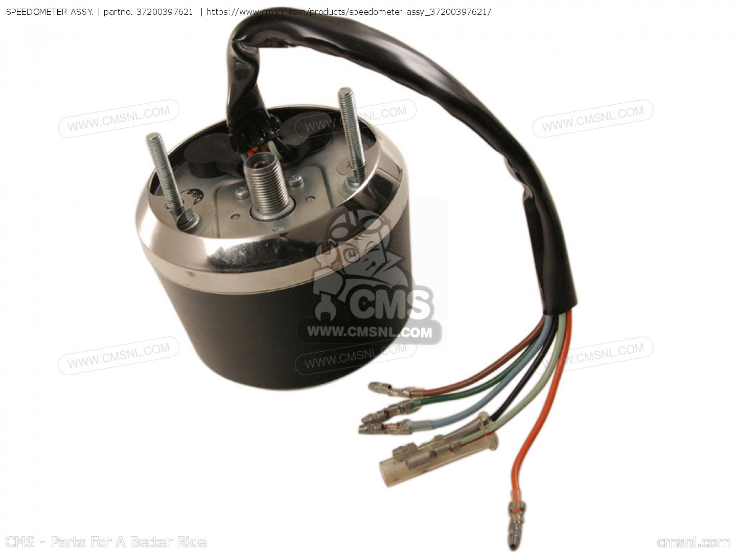 37200397621: SPEEDOMETER ASSY. Honda - buy the 37200-397-621 at CMSNL
