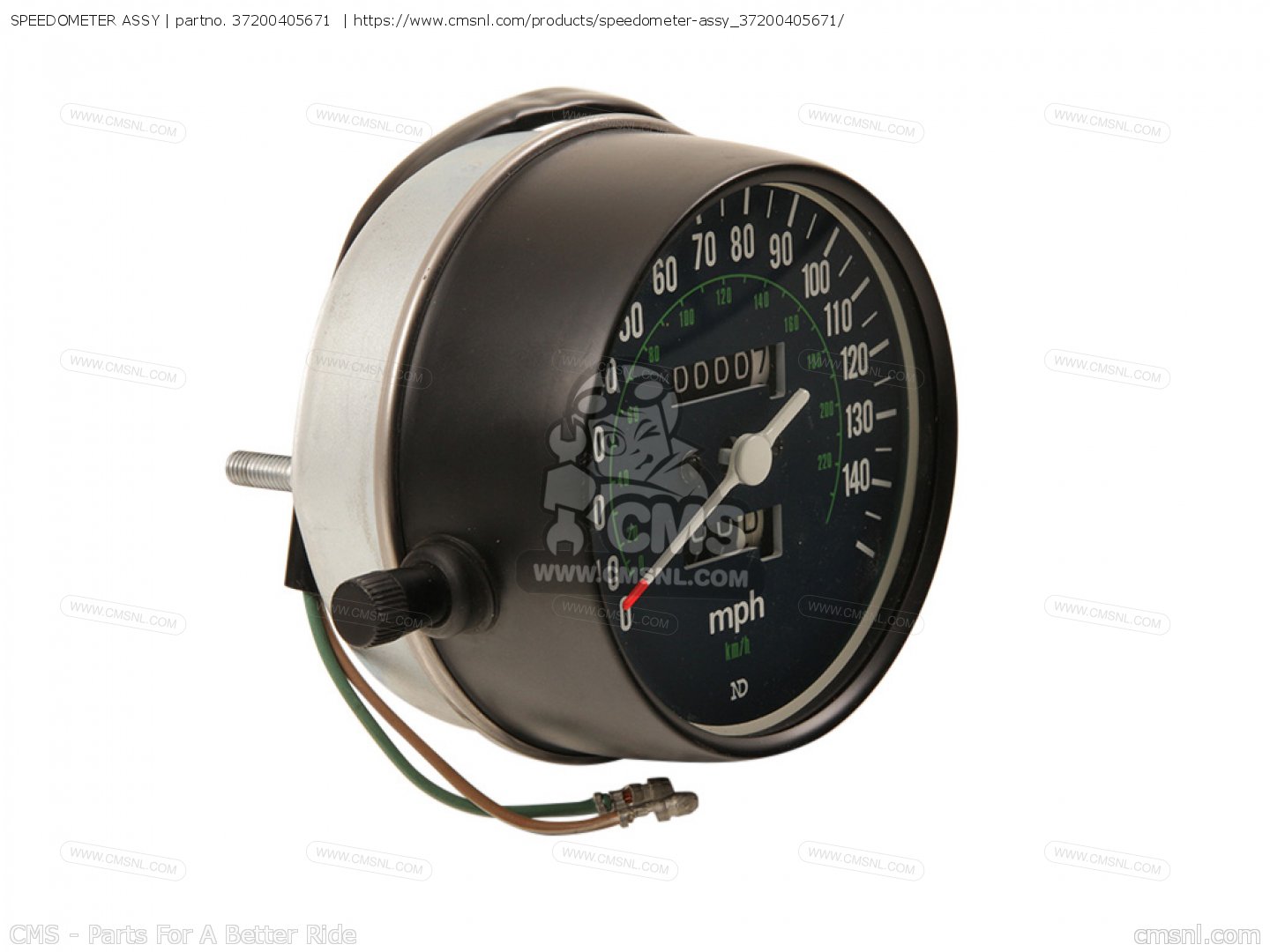 SPEEDOMETER ASSY for CB750F1 SUPER SPORT 1976 ENGLAND - order at CMSNL