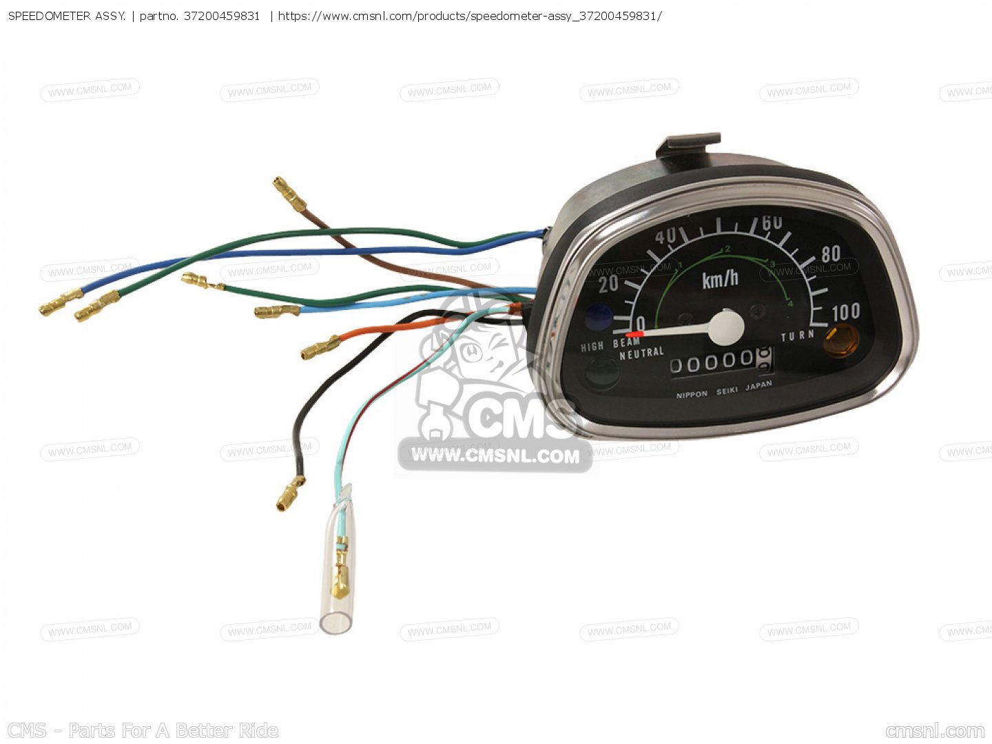 SPEEDOMETER ASSY. for Honda - order at CMSNL