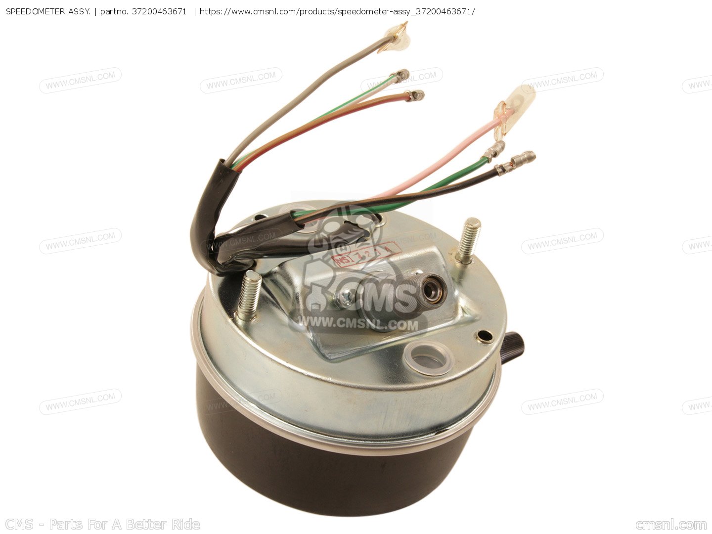37200463671: SPEEDOMETER ASSY. Honda - buy the 37200-463-671 at CMSNL