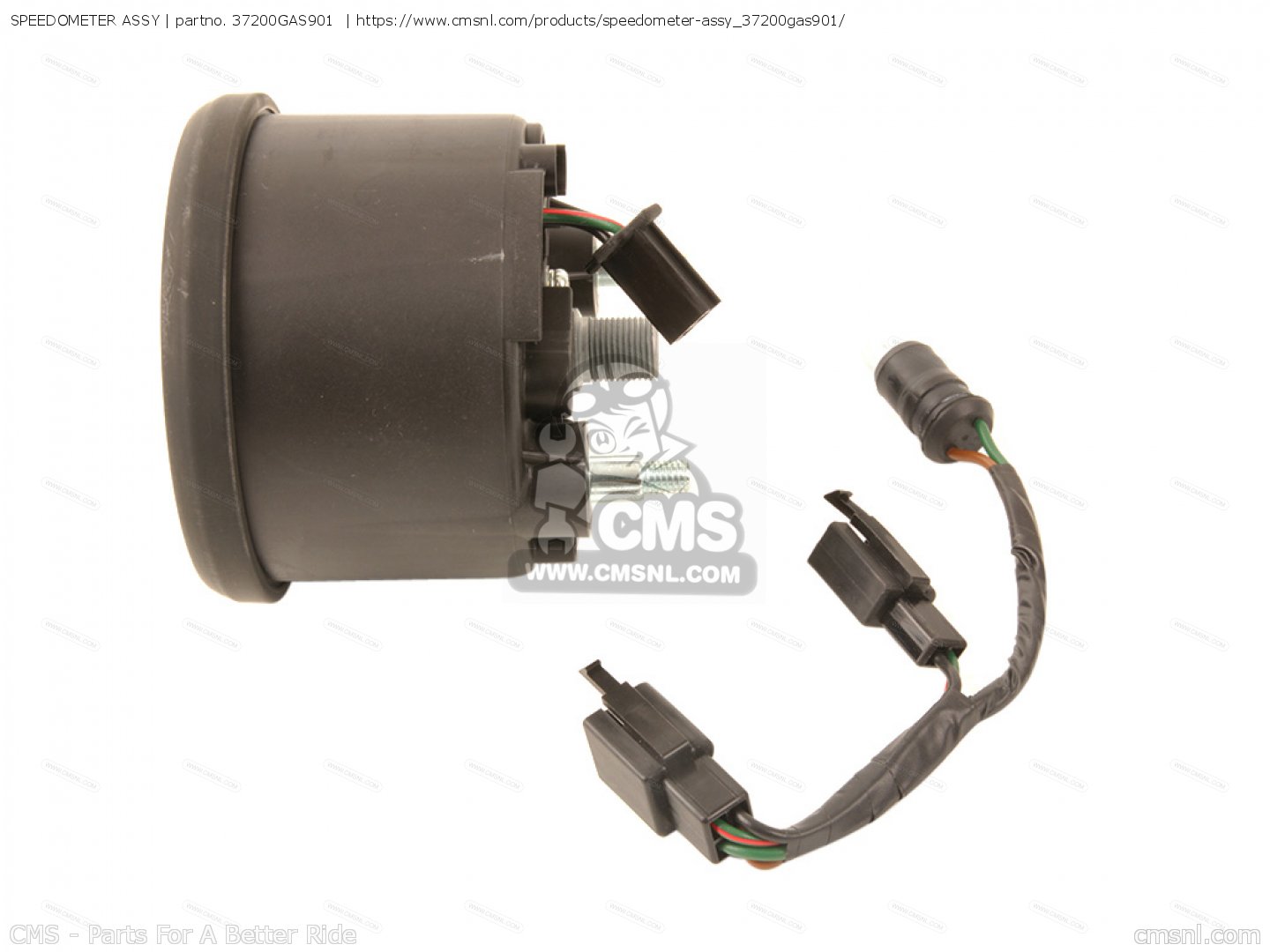 37200GAS901: Speedometer Assy Honda - buy the 37200-GAS-901 at CMSNL