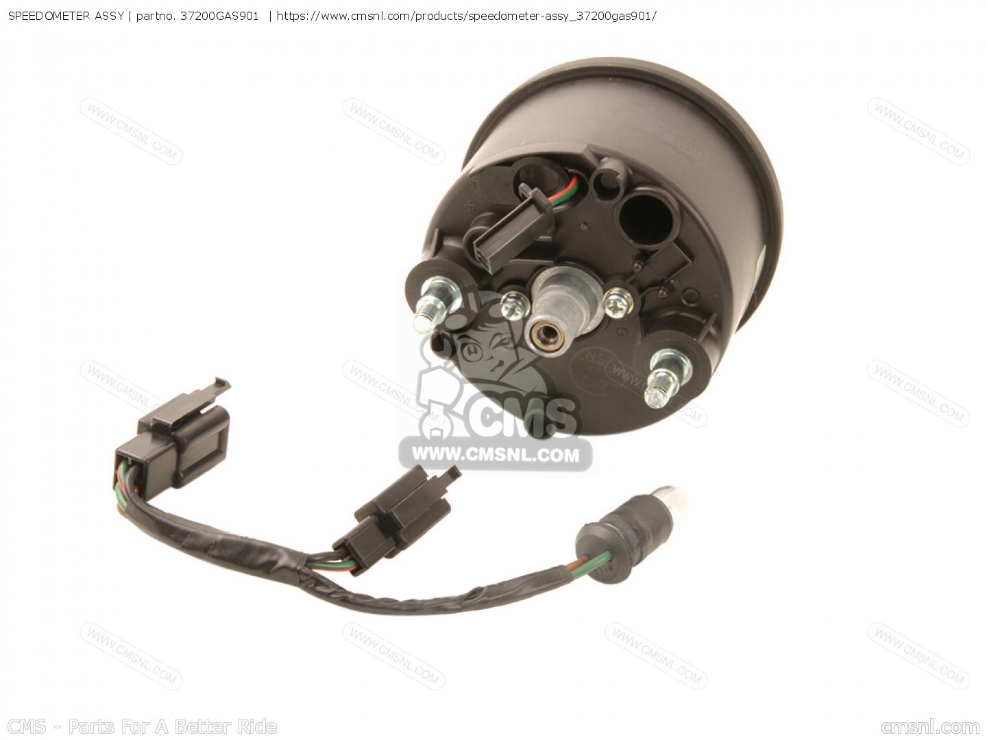 37200GAS901: Speedometer Assy Honda - buy the 37200-GAS-901 at CMSNL