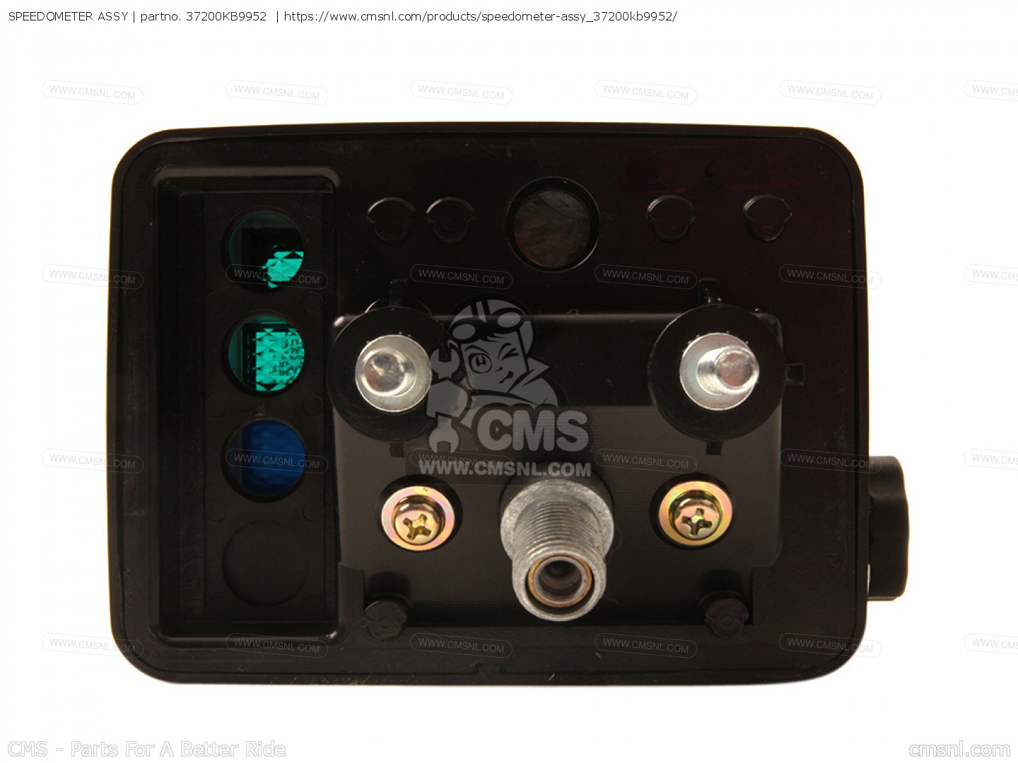 37200KB9952: Speedometer Assy Honda - buy the 37200-KB9-952 at CMSNL