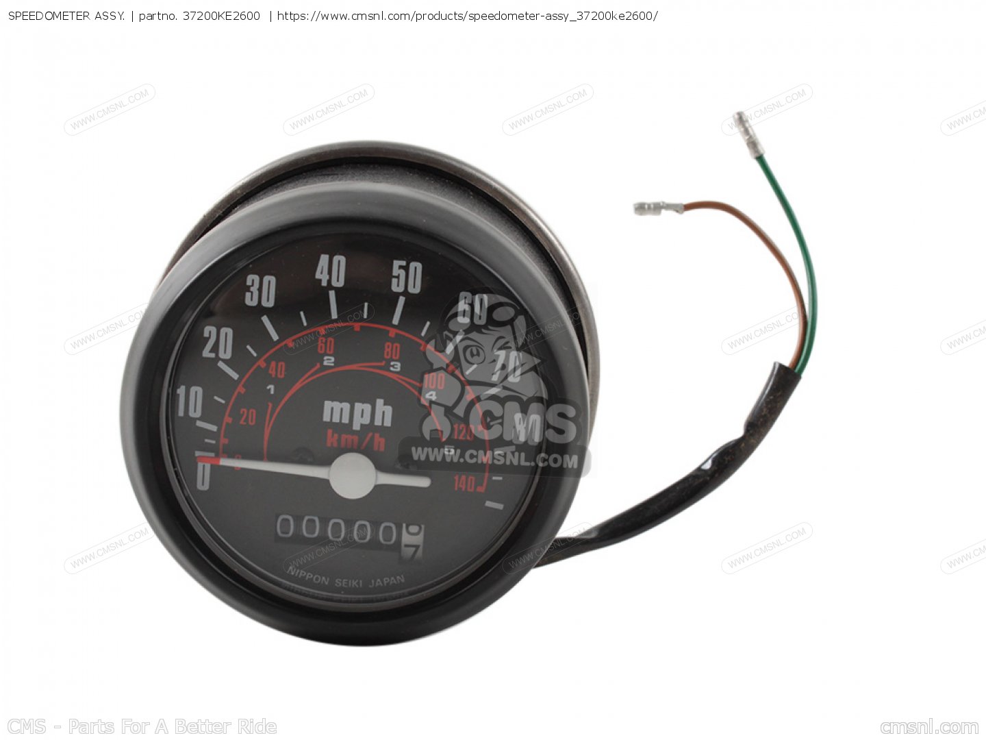 37200KE2600: SPEEDOMETER ASSY. Honda - buy the 37200-KE2-600 at CMSNL