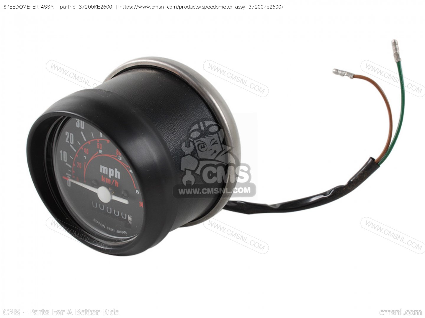 37200KE2600: SPEEDOMETER ASSY. Honda - buy the 37200-KE2-600 at CMSNL