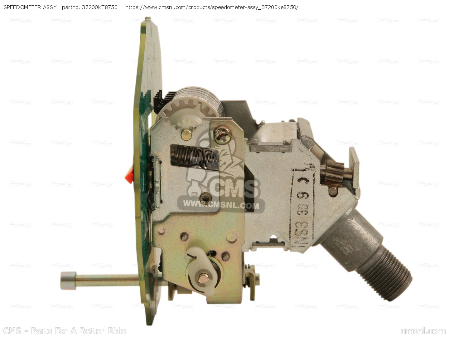 37200KE8750: SPEEDOMETER ASSY Honda - buy the 37200-KE8-750 at CMSNL