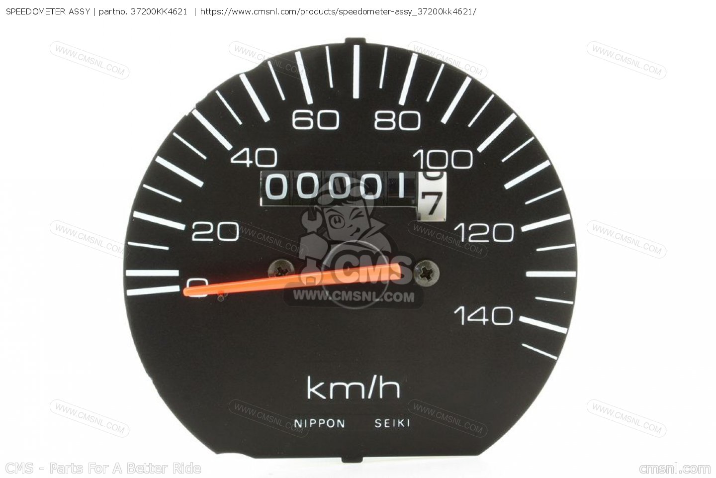 37200KK4621: SPEEDOMETER ASSY Honda - buy the 37200-KK4-621 at CMSNL