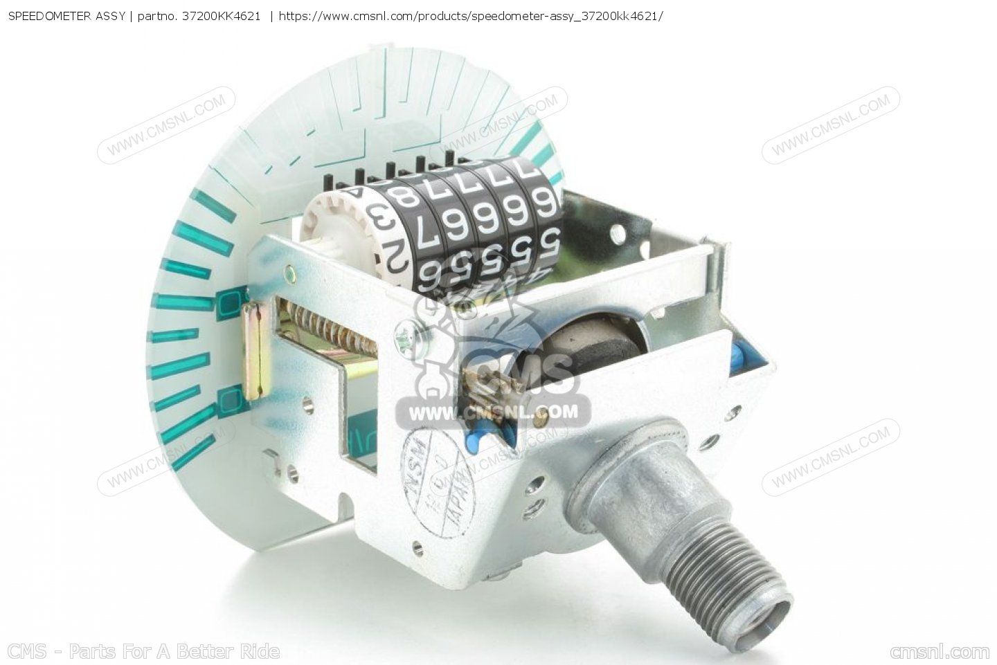 37200KK4621: SPEEDOMETER ASSY Honda - buy the 37200-KK4-621 at CMSNL