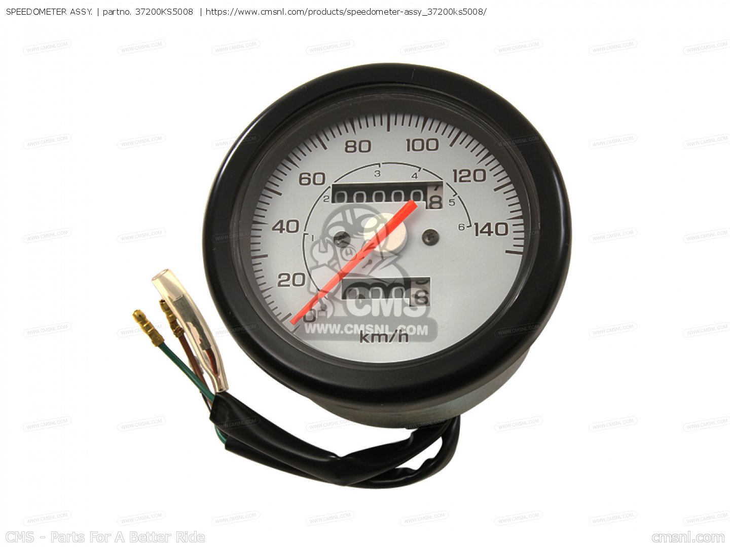 37200KS5008: Speedometer Assy. Honda - buy the 37200-KS5-008 at CMSNL